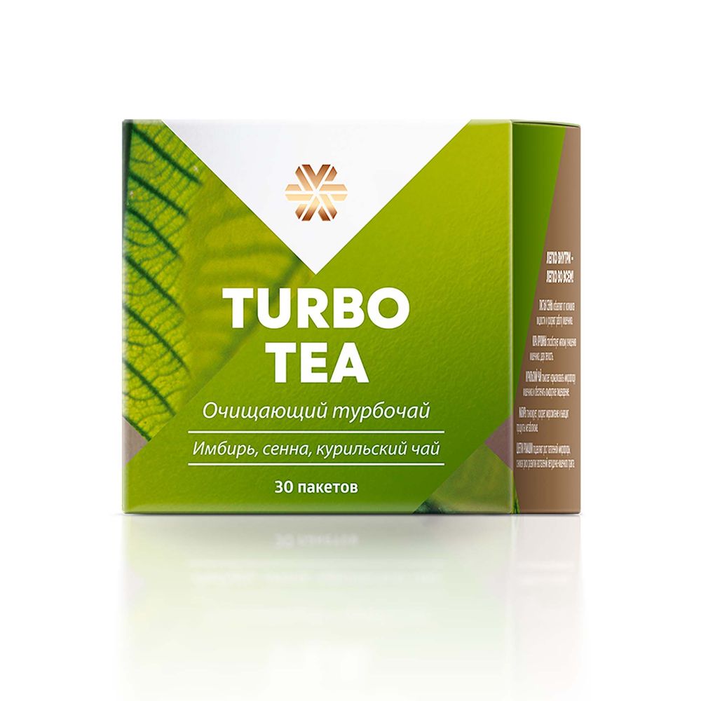 Turbo Tea (Очищающий турбочай), 30 фильтр-пакетов – купить с доставкой ...